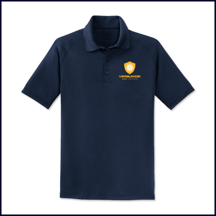 Vicki Marsha Uniforms Performance Polo Shirt: Short Sleeve with Crest ...