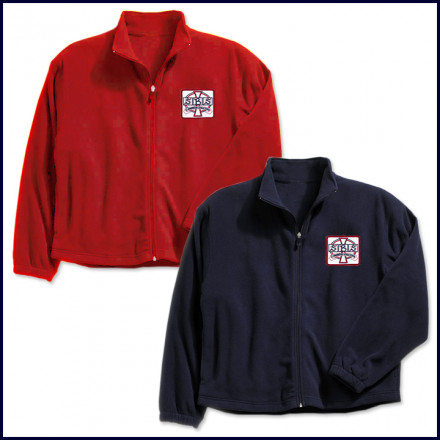 Vicki Marsha Uniforms Polar Fleece Jacket with School Emblem ...