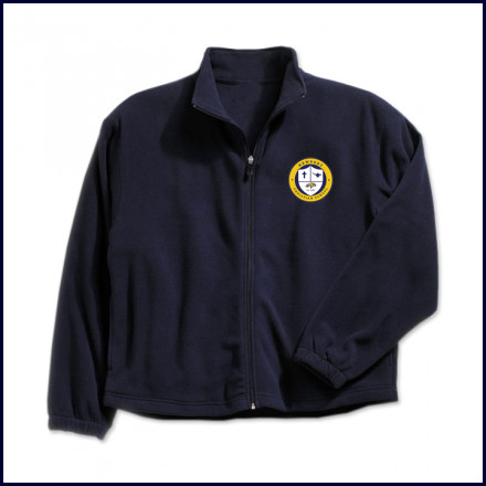Vicki Marsha Uniforms Polar Fleece Jacket with School Emblem ...