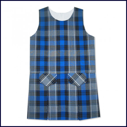 Vicki Marsha Uniforms Shift Jumper with 2-Pleat Skirt & Pocket Flaps ...