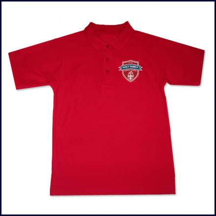 Vicki Marsha Uniforms Red Unisex Mesh Polo Shirt: Short Sleeve with ...